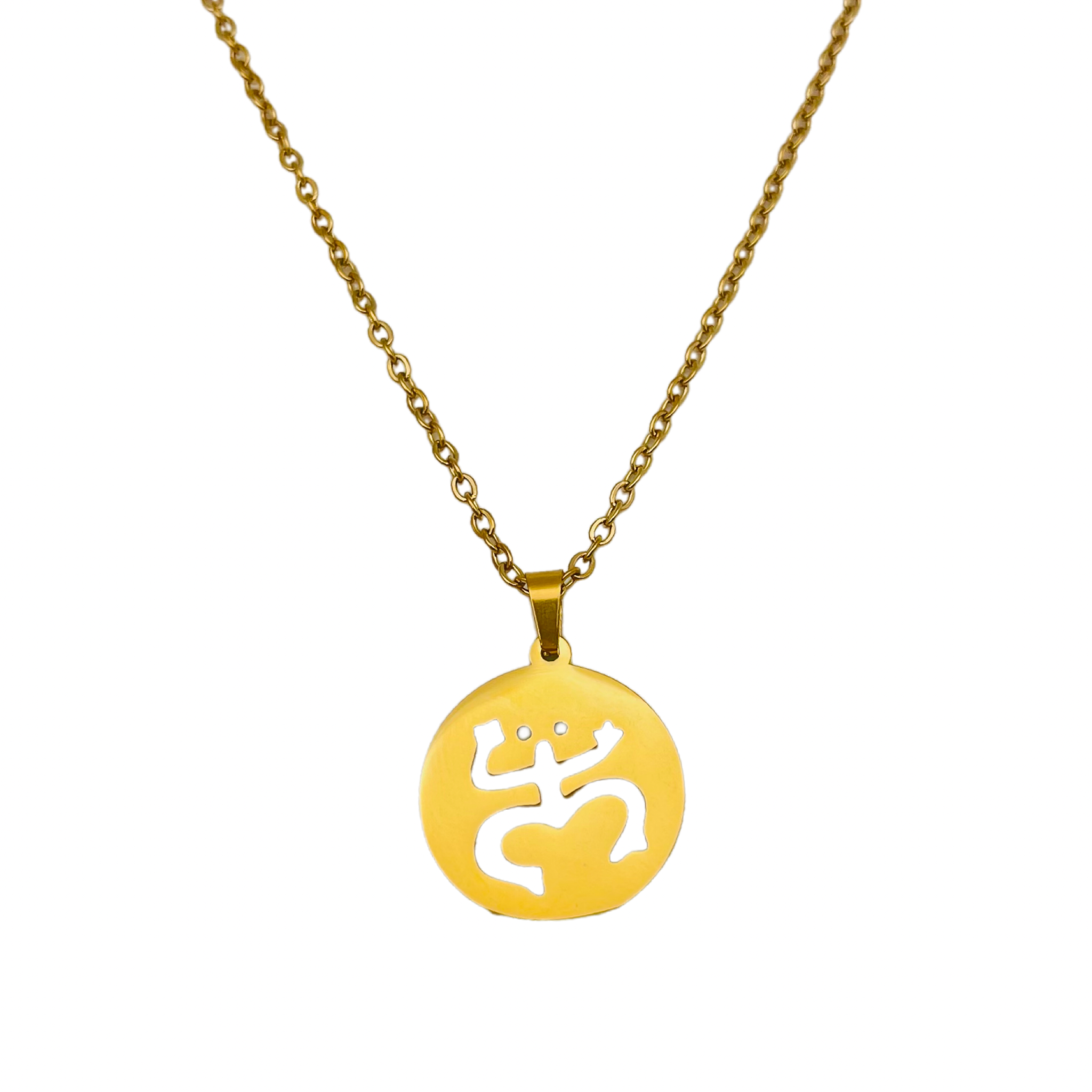 Gold "Coquí Taíno" Necklace – Force Steel